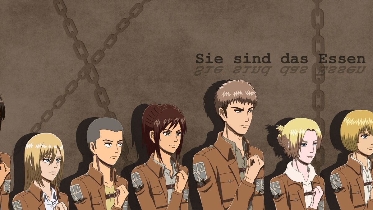 Desktop wallpaper: Anime, Attack On Titan, Annie Leonhart, Armin Arlert ...