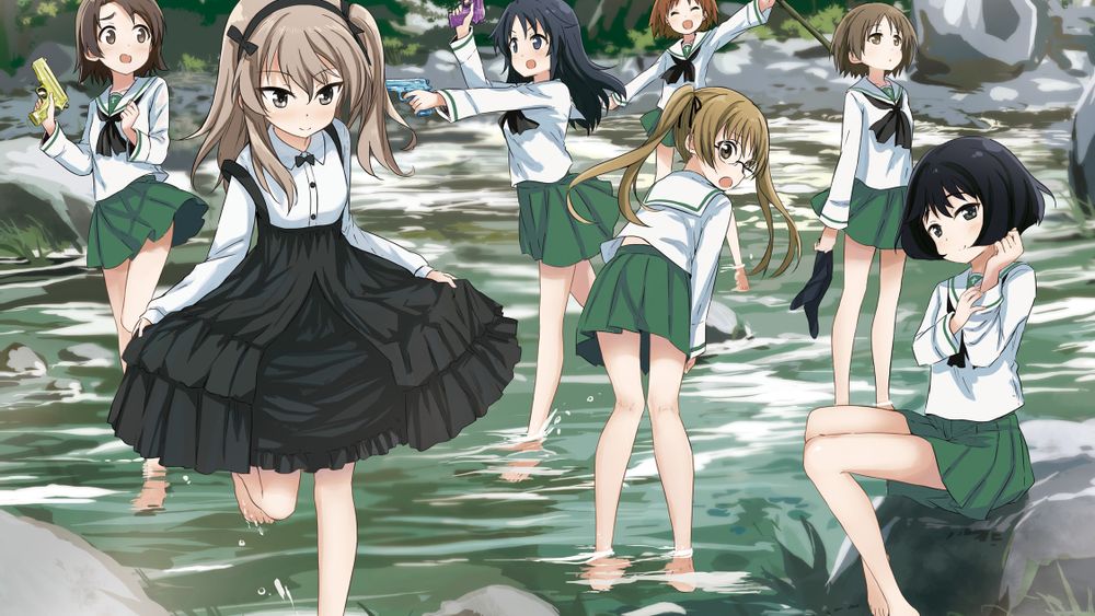 Desktop wallpaper: Girls Und Panzer, Anime, Arisu Shimada, Aya Oono ...