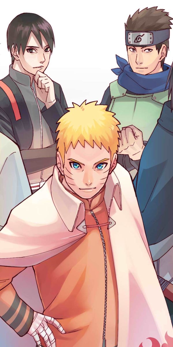 Fond d'écran HD: Saï (Naruto), Shikamaru Nara, Konohamaru Sarutobi ...