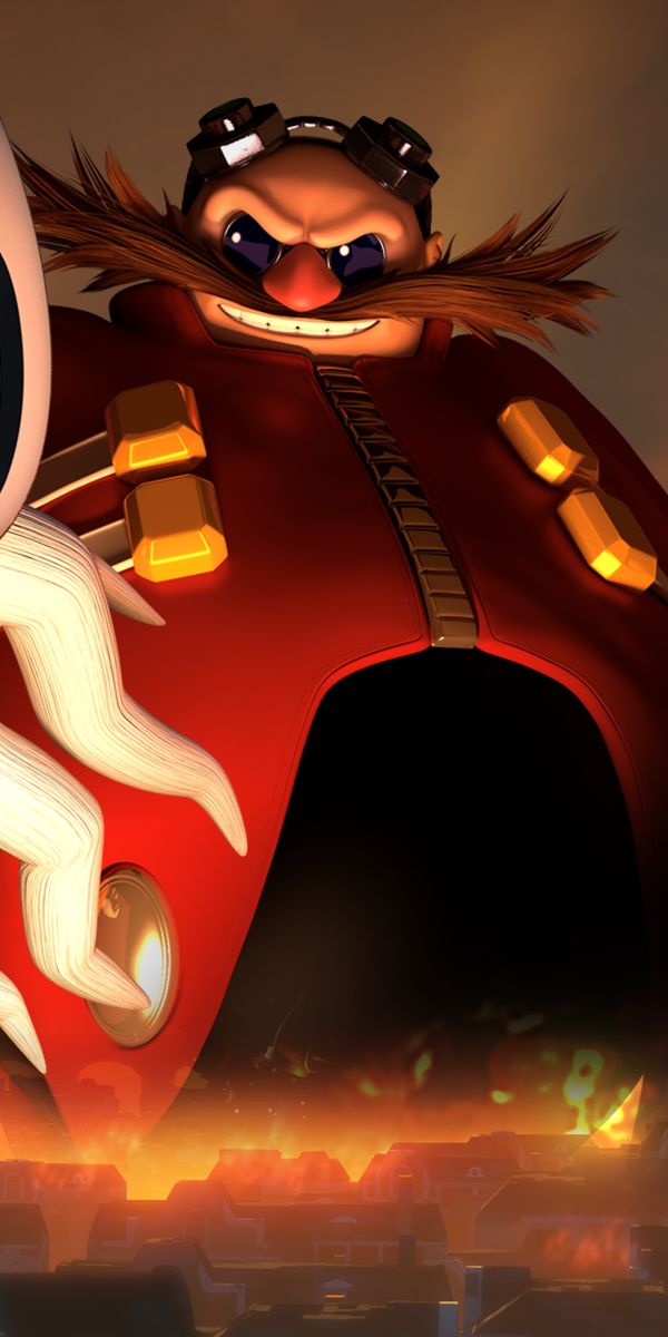Phone wallpaper: Doctor Eggman, Video Game, Sonic Forces, Infinite ...