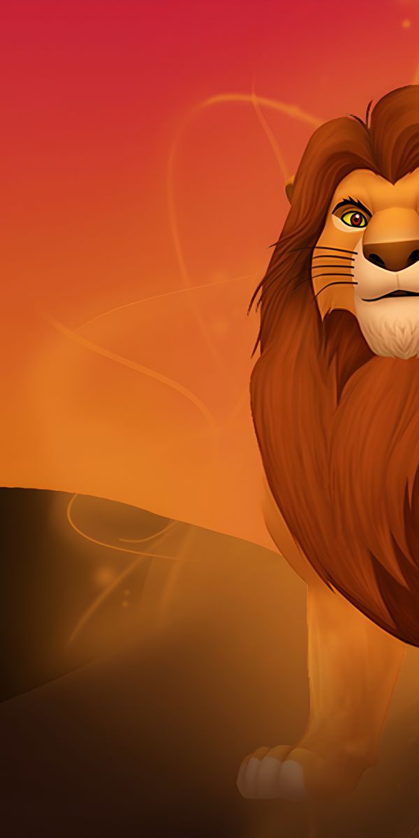 Phone wallpaper: Mufasa (The Lion King), Video Game, Kingdom Hearts Ii ...