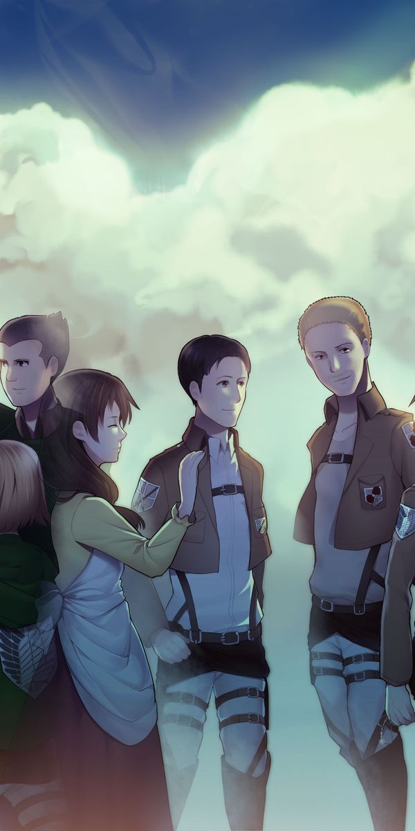 Desktop wallpaper: Eren Yeager, Anime, Attack On Titan, Armin Arlert, Auruo Bossard, Carla ...