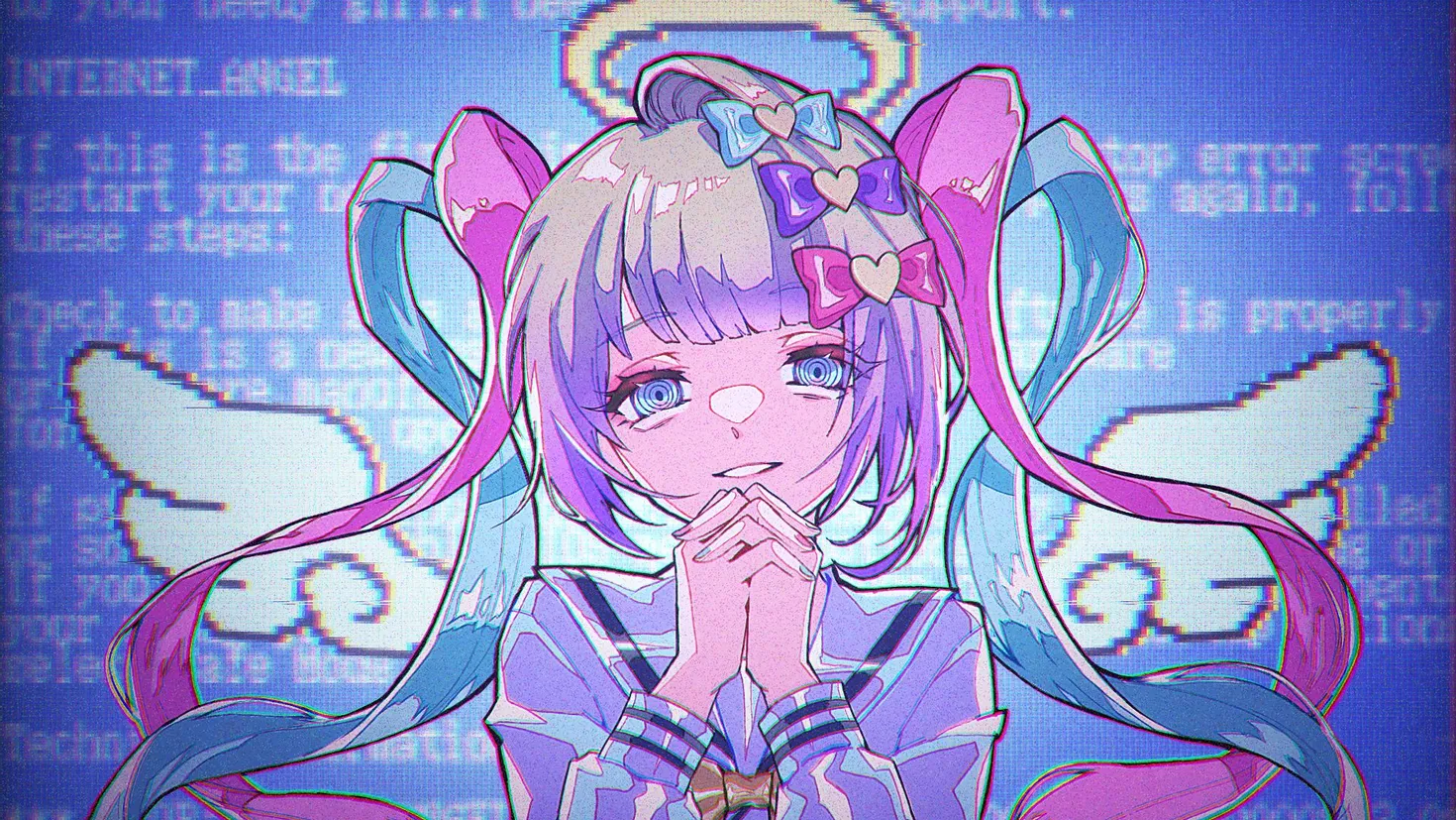 Desktop wallpaper: Needy Girl Overdose, Omgkawaiiangel Chan, Video Game ...
