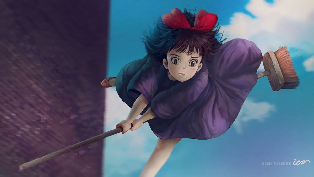 HD desktop wallpaper: Anime, Kiki's Delivery Service, Kiki (Kiki's ...