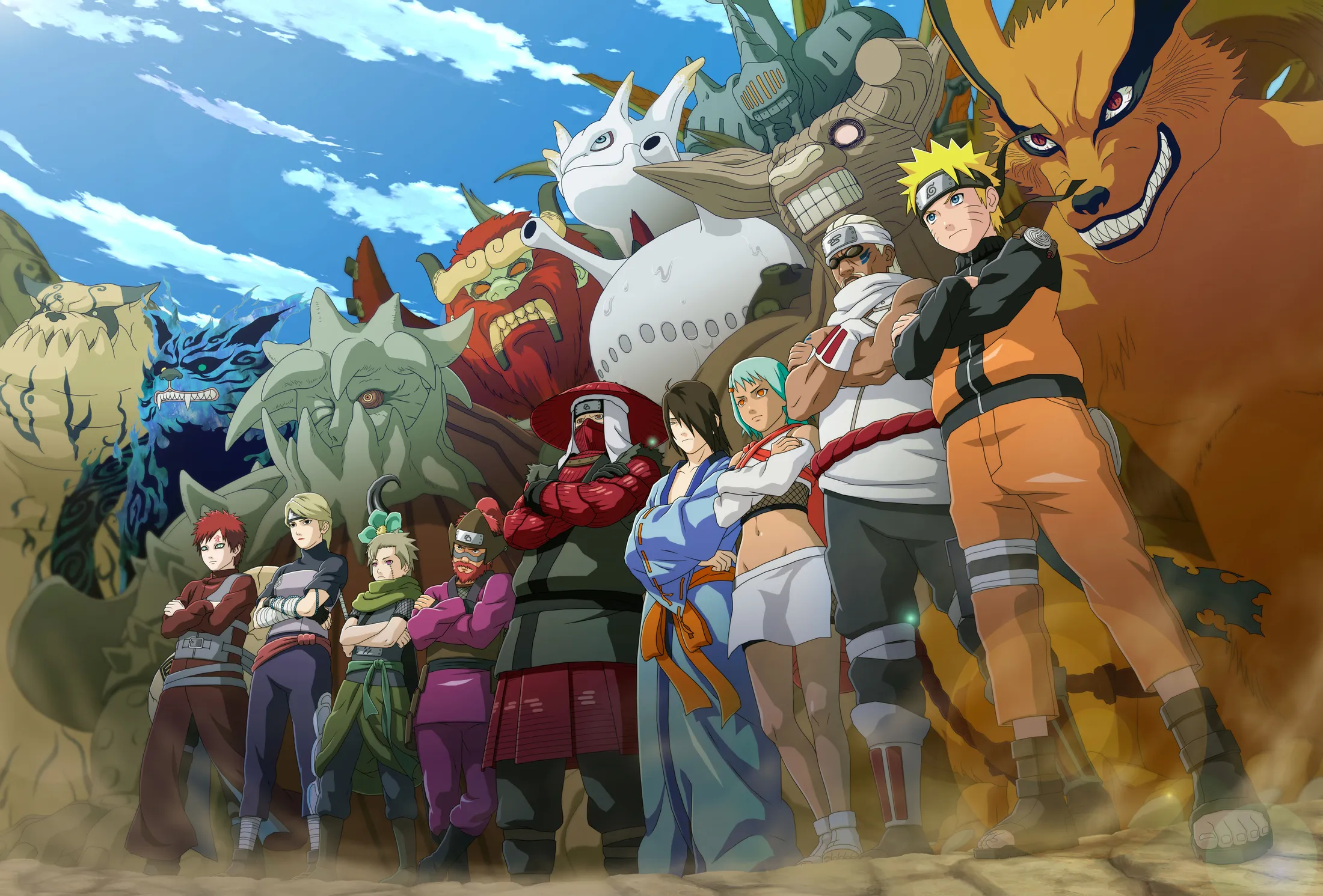 Papéis de parede de Gaara (Naruto) para desktop, baixe gratuitamente ...