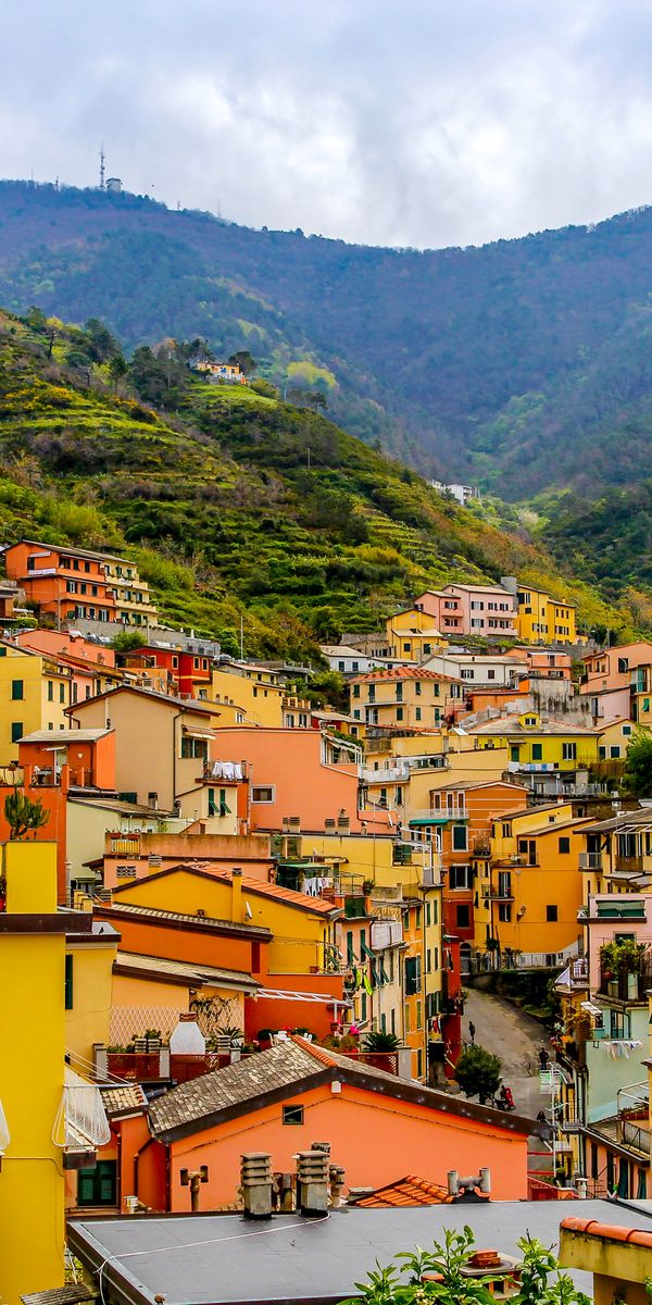 Desktop wallpaper: Italy, Colorful, Man Made, Manarola, Cinque Terre ...
