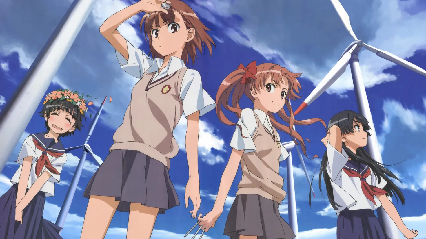 Desktop wallpaper: Mikoto Misaka, A Certain Scientific Railgun, Kuroko ...