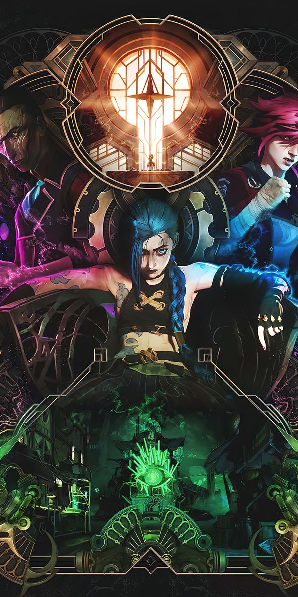 Papel de parede para celular: Programa De Tv, Arcane, Silco (Liga Das ...