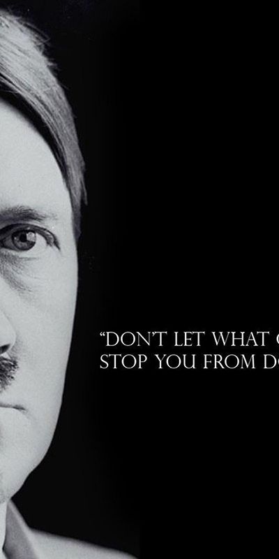 Desktop wallpaper: Adolf Hitler, Quote, Misc 4K free download for PC ...