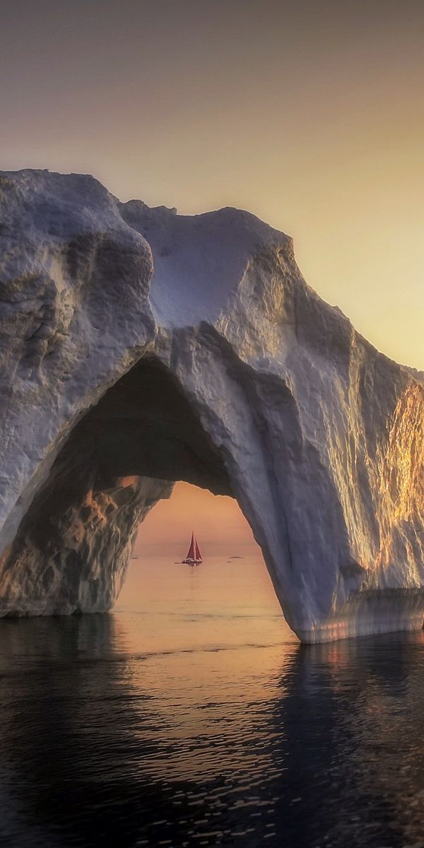 Phone wallpaper: Greenland, Photography, Landscape, Arch, Arctic, Ice ...