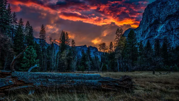 Desktop wallpaper: Hdr, Photography, Cloud, Mountain, Sunset 4K free ...