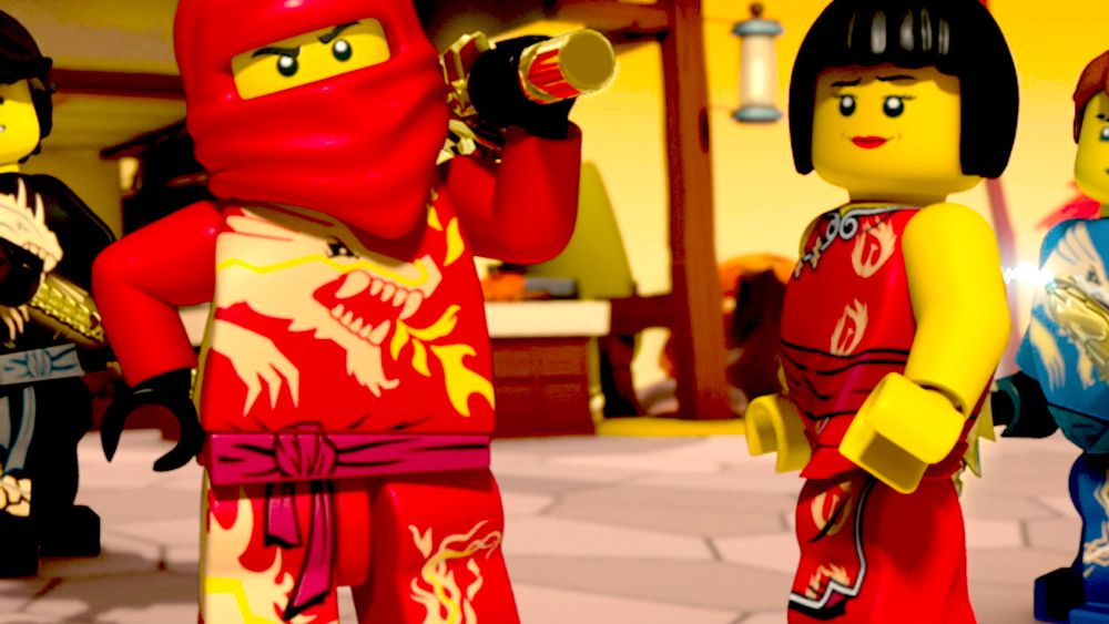 Ninjago characters in vibrant colors, perfect for desktop background