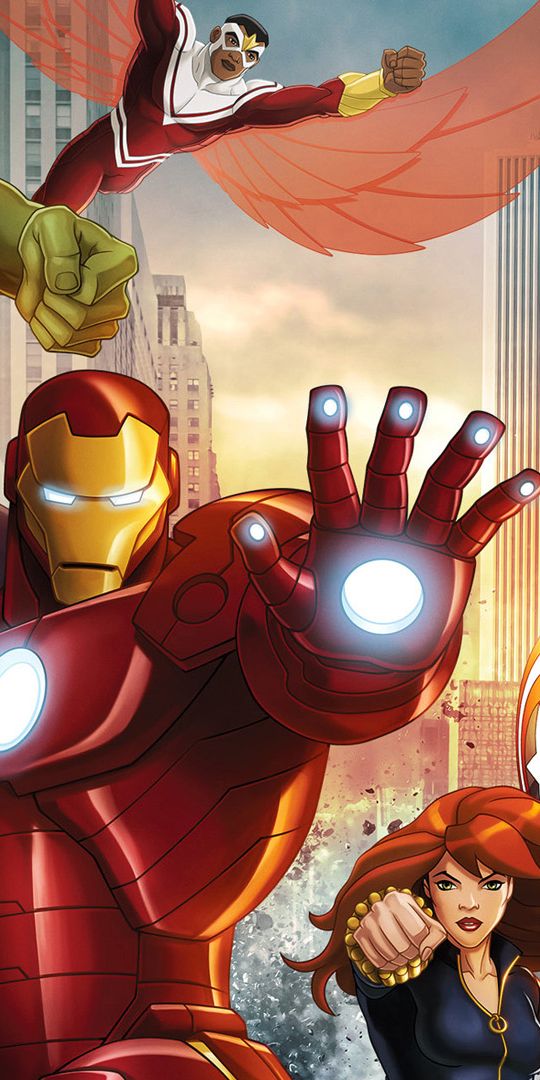 Marvel's Avengers Assemble Phone Wallpapers: Free 4K & HD Downloads ...