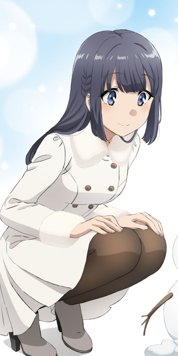 Phone wallpaper: Shoko Makinohara, Rascal Does Not Dream Of Bunny Girl ...