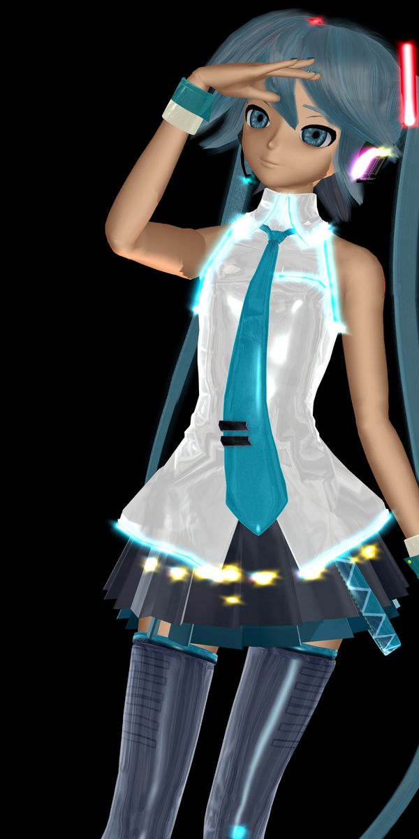 Phone wallpaper: Anime, Vocaloid, Blue Eyes, Blue Hair, Hatsune Miku 947341