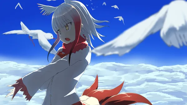 Fondo de pantalla de PC Kemono Friends, Animado, Ibis Crestado (Amigos ...