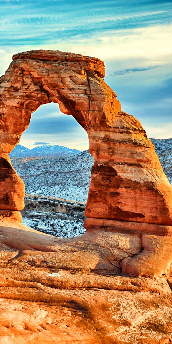 Desktop wallpaper: Nature, Mountains, Rocks, Arch 4K free download for ...