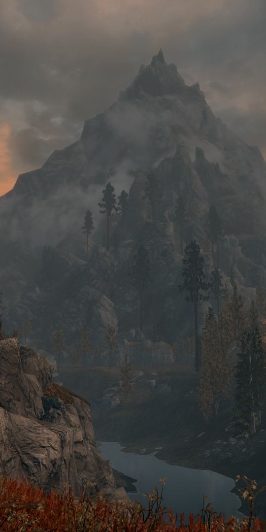 Phone wallpaper: Skyrim, Video Game, The Elder Scrolls V: Skyrim ...