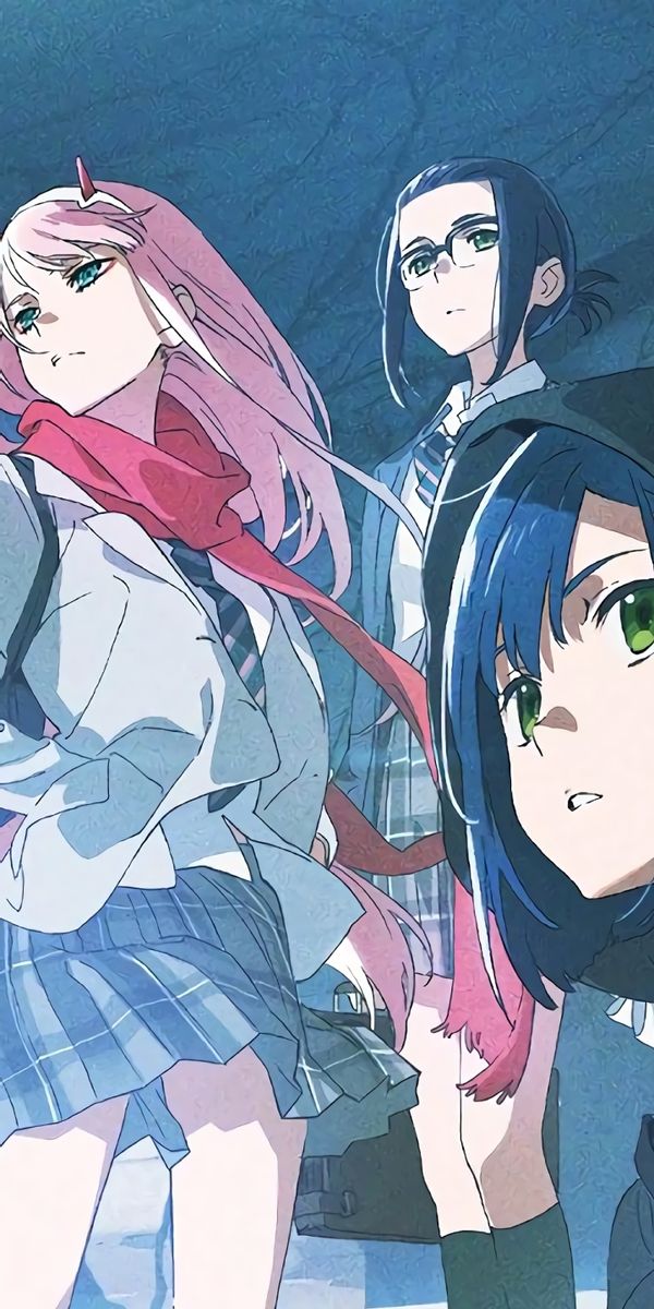 Papel de parede para celular: Anime, Darling In The Franxx, Zero Dois ...