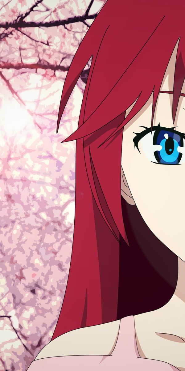 Phone wallpaper: Anime, Trinity Seven, Blue Eyes, Face, Lilith Asami ...