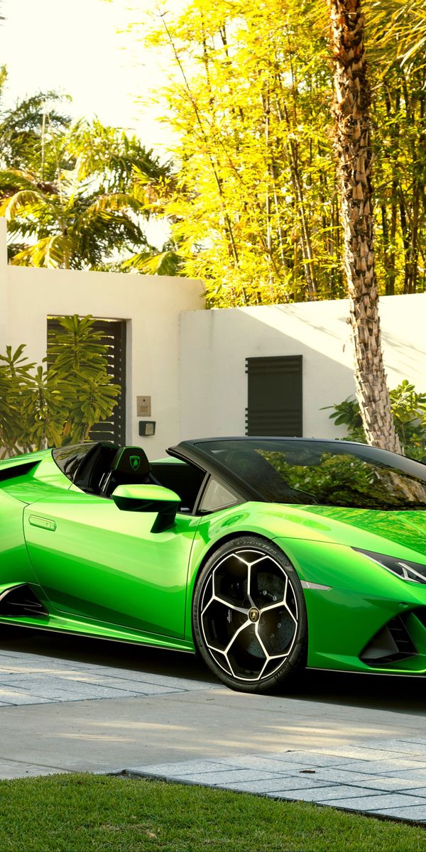 Phone wallpaper: Supercar, Lamborghini Huracán Evo, Lamborghini, Car ...