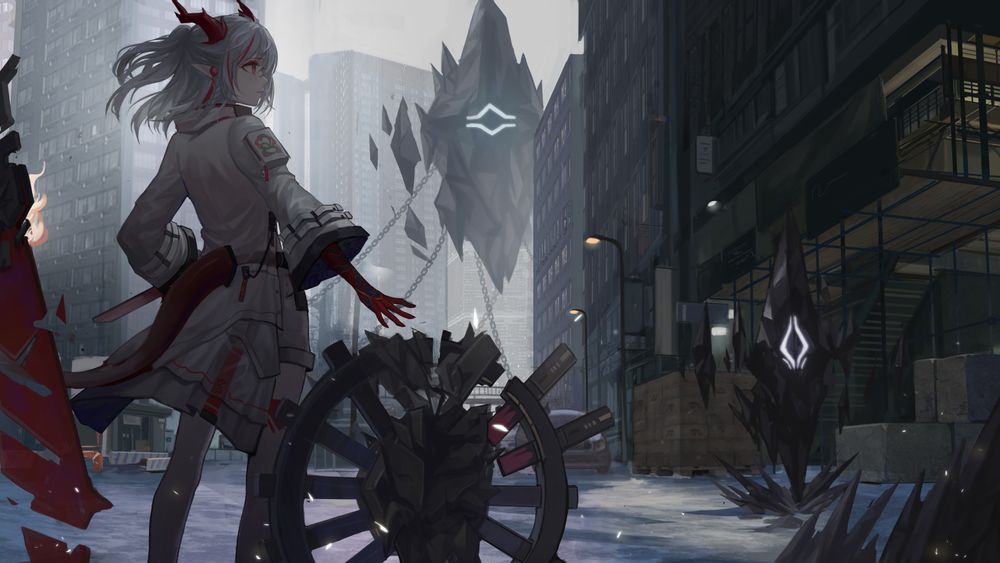 Desktop wallpaper: Video Game, Arknights, Nian (Arknights) 4K free ...