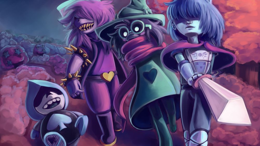 HD desktop wallpaper: Video Game, Ralsei (Deltarune), Kris (Deltarune ...