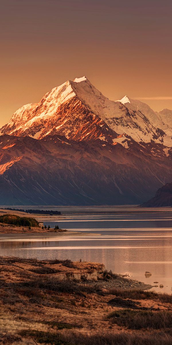 Desktop wallpaper: Mountains, Aoraki/mount Cook, Aotearoa, Glacier, New ...