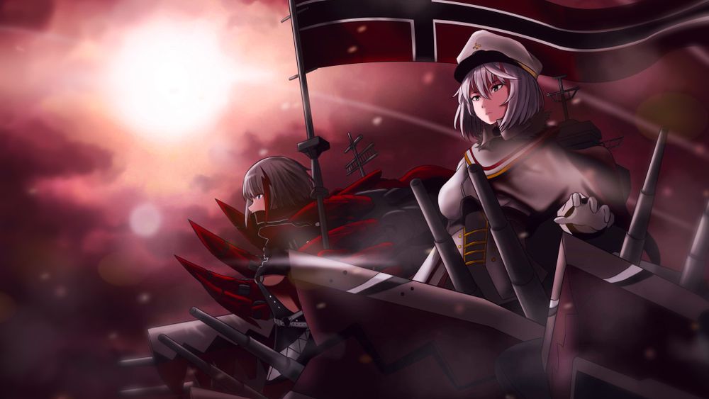 HD desktop wallpaper: Anime, Azur Lane, Admiral Graf Spee (Azur Lane ...