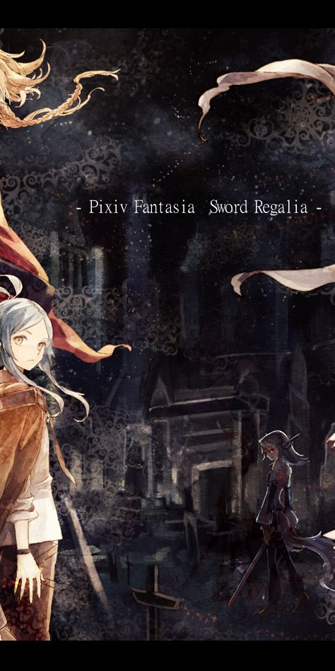 Desktop wallpaper: Anime, Pixiv Fantasia 4K free download for PC. 552939