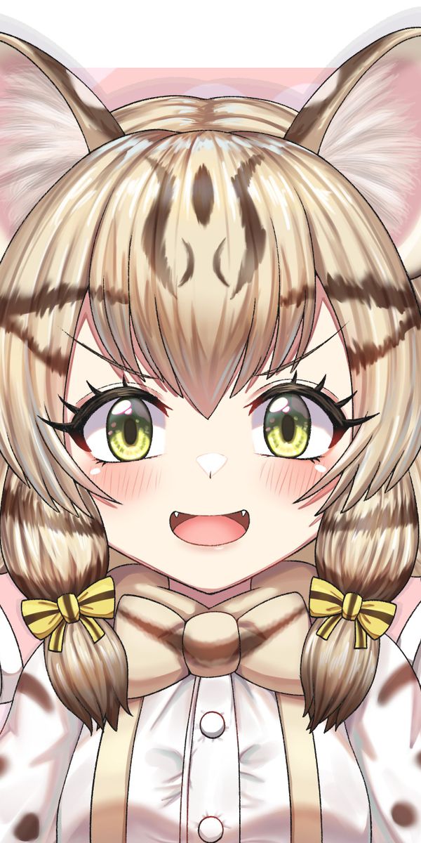 Geoffroy's Cat (Kemono Friends) Phone Wallpapers: Free 4K & HD ...