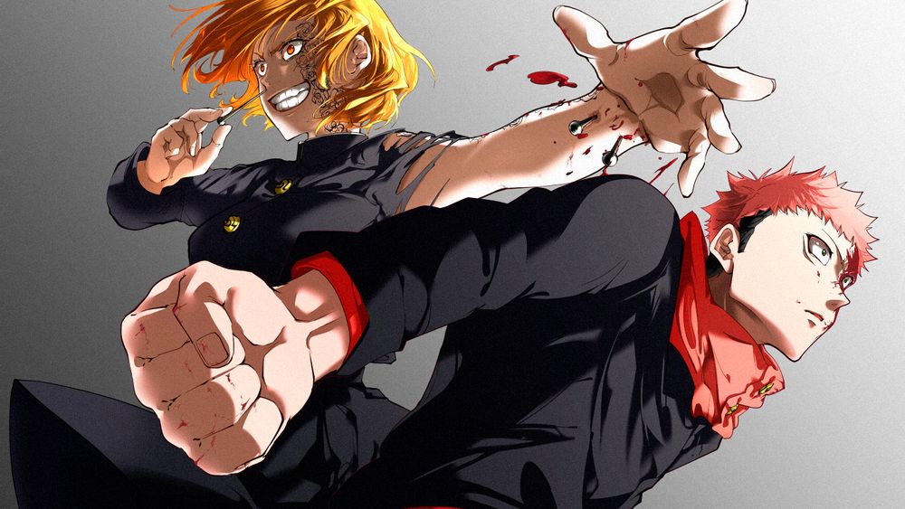 Desktop wallpaper: Yuji Itadori, Anime, Jujutsu Kaisen, Brown Eyes ...