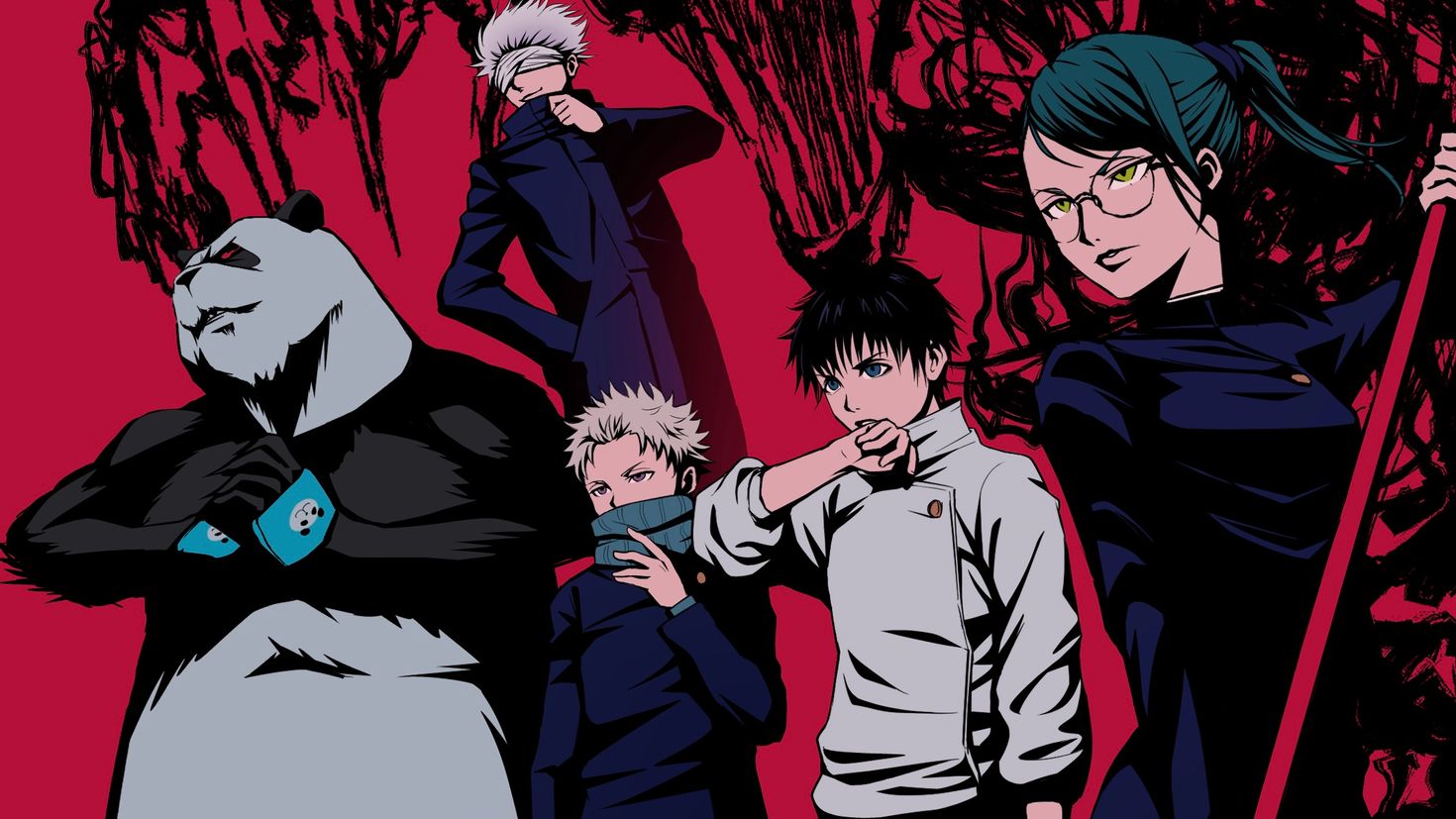 Fondo de pantalla de escritorio HD: Animado, Yuta Okkotsu, Satoru Gojo ...