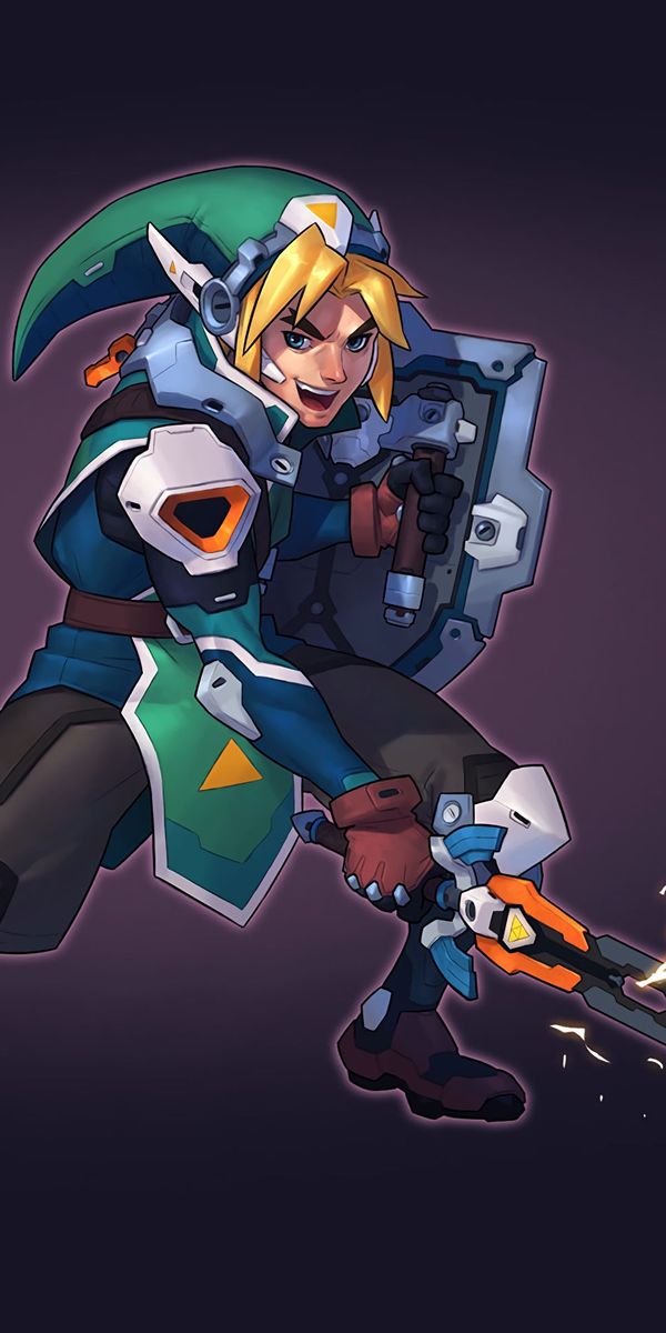 Desktop wallpaper: Video Game, Crossover, Link, Overwatch, The Legend ...