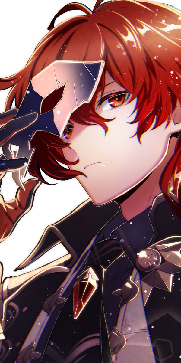 Phone wallpaper: Video Game, Genshin Impact, Diluc (Genshin Impact ...