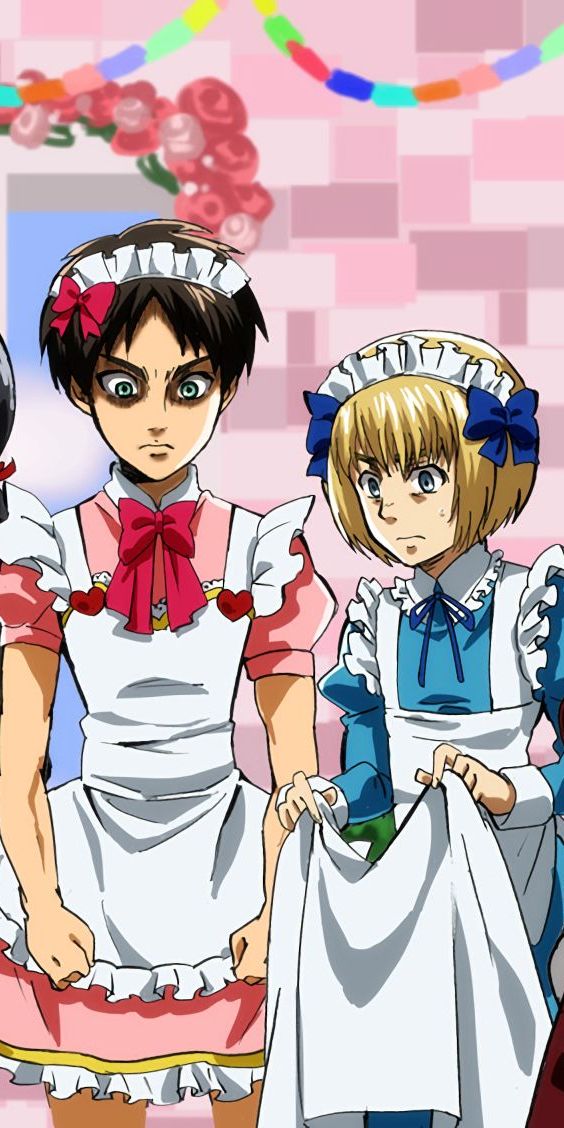 Phone wallpaper: Anime, Attack On Titan, Annie Leonhart, Armin Arlert ...