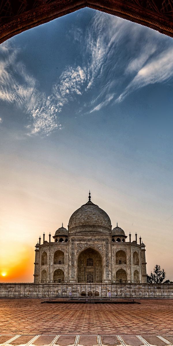 Phone wallpaper: India, Dome, Taj Mahal, Man Made, Building, Monument ...