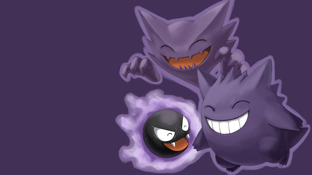 Gengar (Pokémon) wallpapers for desktop, download free Gengar (Pokémon ...