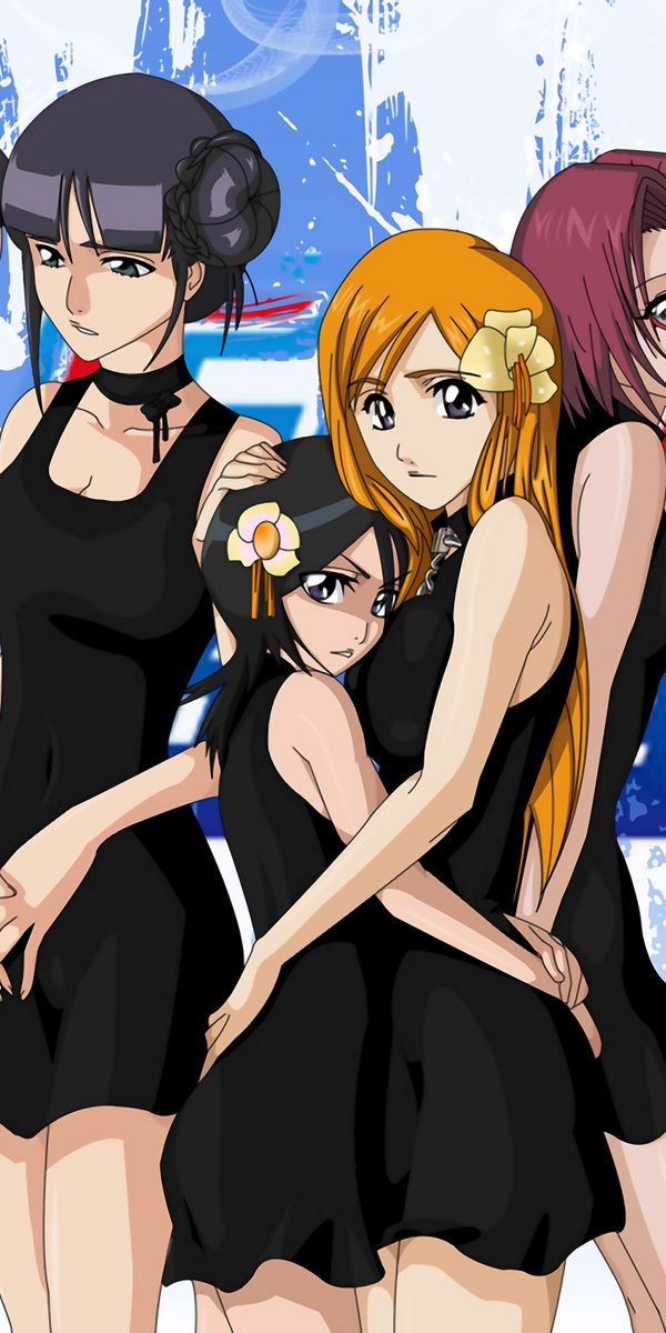 Desktop wallpaper: Yoruichi Shihôin, Rangiku Matsumoto, Anime, Bleach ...