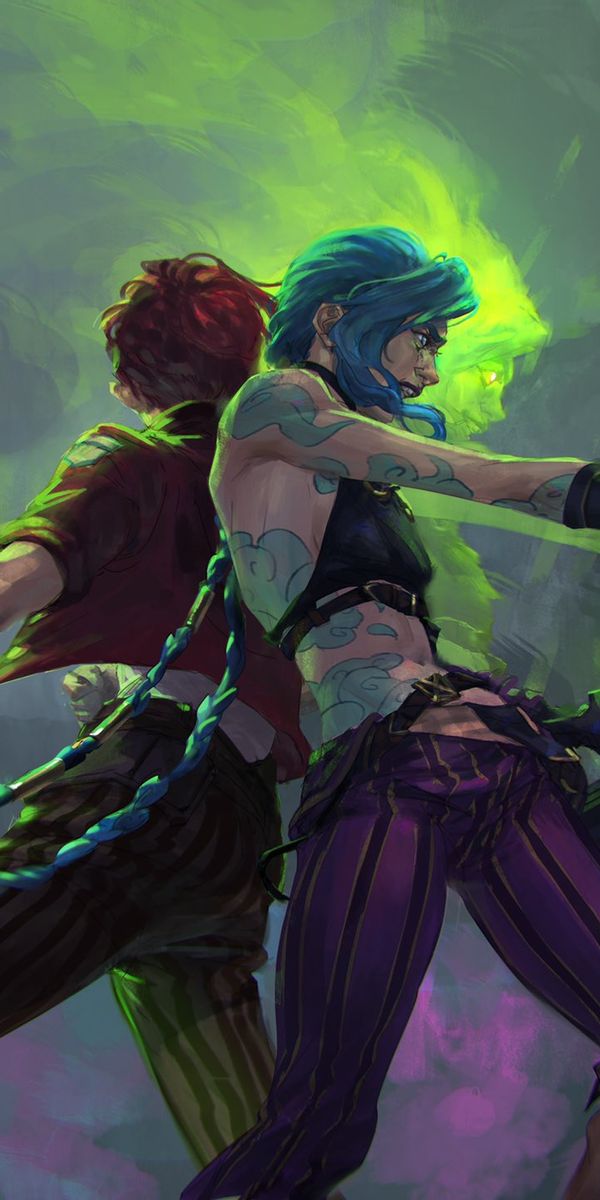 Papel de parede para celular: Programa De Tv, Arcane, Jinx (Liga Das ...