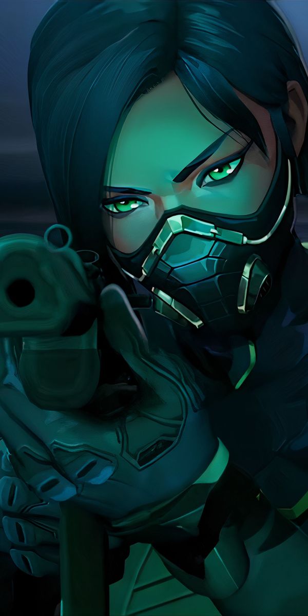 Phone wallpaper: Viper (Valorant), Video Game, Valorant, Green Eyes 1394843