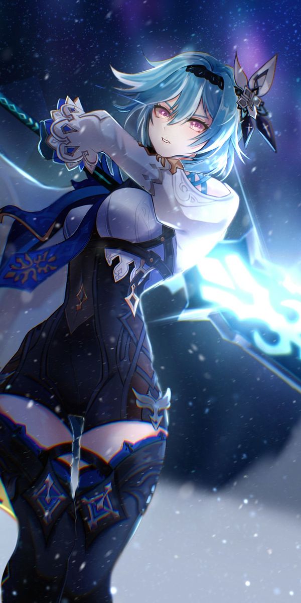Fond d'écran HD: Eula (Genshin Impact), Genshin Impact, Jeux Vidéo ...