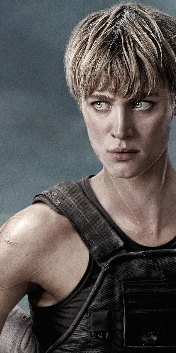 Phone wallpaper: Grace (Terminator), Terminator, Mackenzie Davis, Movie ...