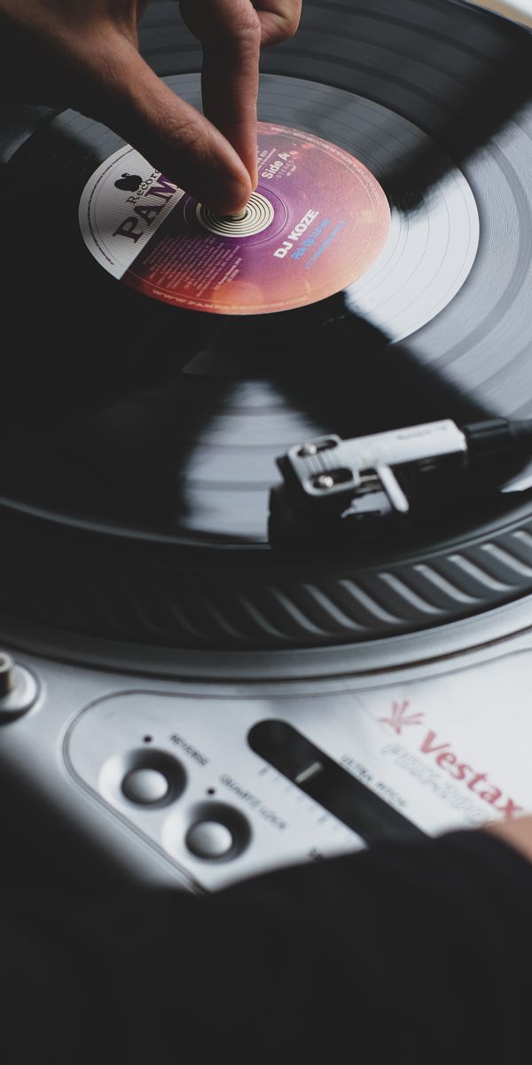 Phone wallpaper: Retro, Plate, Music, Hand, Gramophone Record, Vinyl ...