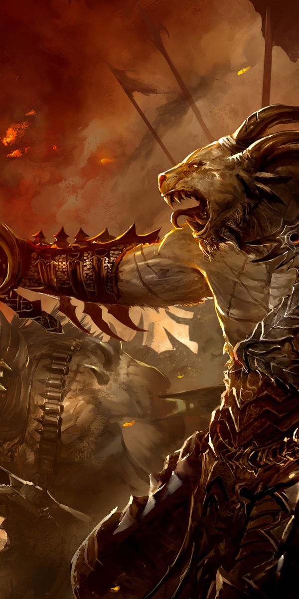 Phone wallpaper: Monster, Video Game, Creature, Guild Wars 2, Guild ...