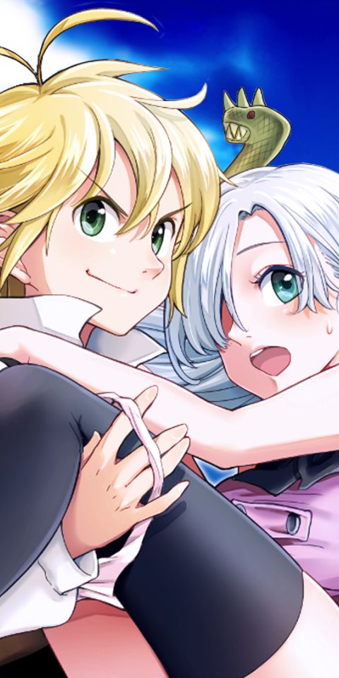 Phone Wallpaper Anime The Seven Deadly Sins Thigh Highs Meliodas 0805
