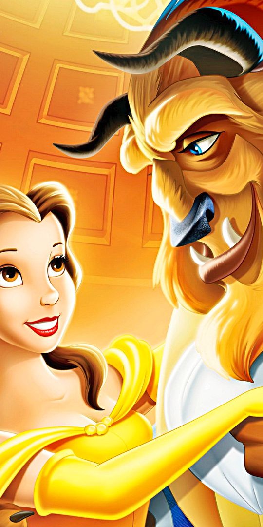 Phone wallpaper: Cartoon, Beauty And The Beast, Disney, Movie, Beauty ...