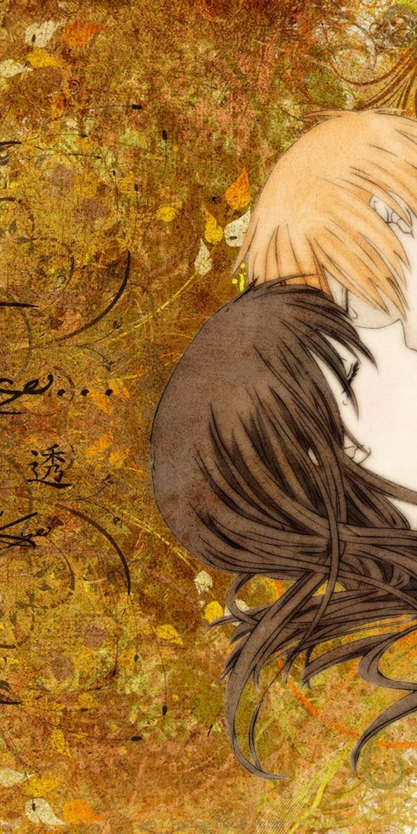 Desktop wallpaper: Anime, Love, Kiss, Fruits Basket, Kyo Sohma, Tohru ...