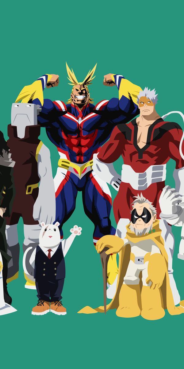 Desktop wallpaper: Nezu (My Hero Academia), Sorahiko (My Hero Academia ...