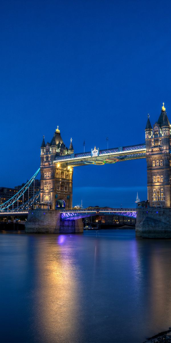 Phone wallpaper: Night, Light, London, Man Made, Tower Bridge ...